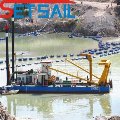 Cina Richiesta personalizzata Dredger di sabbia da scavo fluviale per la macchina da scavo 17m-50m Lunghezza totale in vendita
