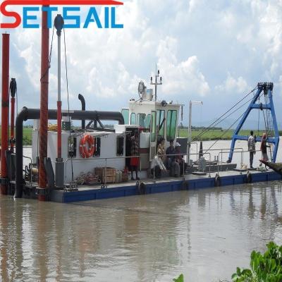 China Customizable Diesel Engine Cutter Suction Dredger for Desilting and Dredging Projects for sale