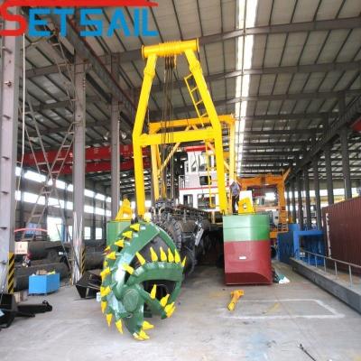 China Customizable Diesel Engine Cutter Suction Dredger for Desilting and Dredging Projects for sale