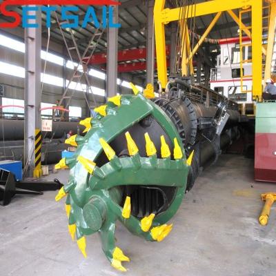 China Customizable Diesel Engine Cutter Suction Dredger for Desilting and Dredging Projects for sale