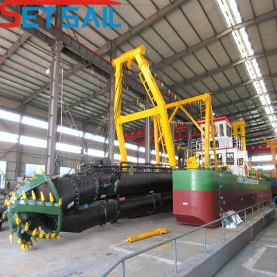 China Customizable Diesel Engine Cutter Suction Dredger for Desilting and Dredging Projects for sale