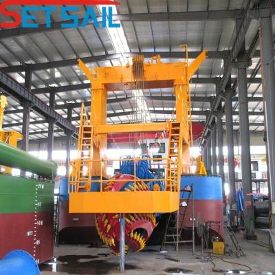 China Customizable Diesel Engine Cutter Suction Dredger for Desilting and Dredging Projects for sale