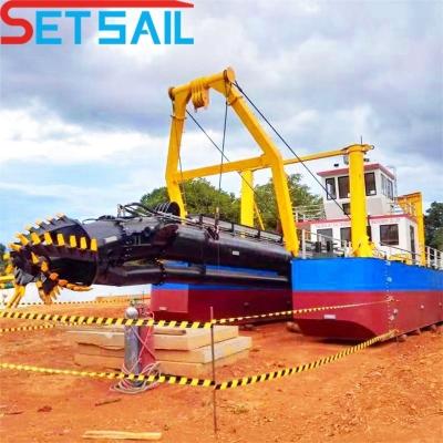 Cina Servizio post-vendita Lifeong Advanced Cutter Suction Sand Dredger profondità totale 1,5-5m in vendita