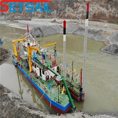 China Rio lama cascalho sucção bomba de areia barco dragagem com Lifeong serviço pós-venda à venda