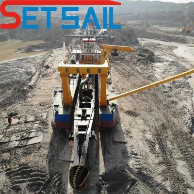 Cina Personalizzazione Settimo diesel muto Vela CCS Cutter Suction Vessel Dredger idraulico Richiesta in vendita