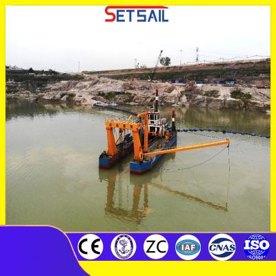 Cina CCS Diesel Hydrocyclone Set Sail Mute Cutter Suction Dredge Dredge Draging Machine in vendita