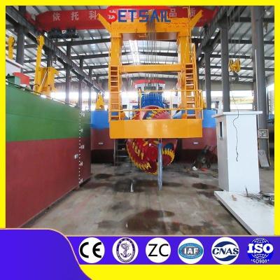 Cina CCS Dredger per barche a aspirazione a taglio personalizzato con 5-6 lame da taglio e alta potenza di pompa in vendita