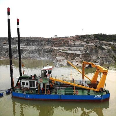 China 32000.000kg Customized Hydraulic Diesel Engine Cutter Suction Sand Dredger for Tin Mining for sale
