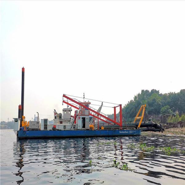 Quality Hydraulic Motor Control 18 Inch Cutter Suction Mud Dredger Cummins 260 Kw for for sale
