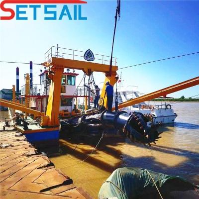 China 18 Inch Cutter Suction Dredger met diepte Sounder Aanpassing en aangepast verzoek Te koop