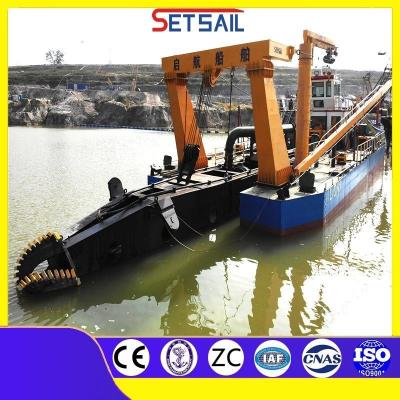 Cina Rexroth e Parker Hydraulic Lifelong Cutter Suction Sand Dredger per il fango del fiume del lago in vendita