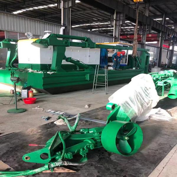 Quality Diesel Power Type Multipurpose Amphibious Bucket Dredger with 120m3-700m3/h for sale