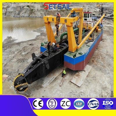 China 20 inch Cutter Suction Sand Dredger Machine voor zandmijnbouw 2000m ontlading afstand Te koop