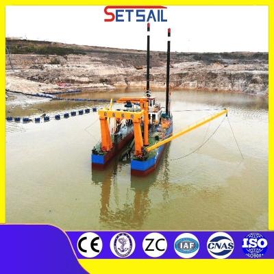 China Inland River 20 Inch River Sand Cutter Suction Dredger com 1193 Mail Motor Power à venda