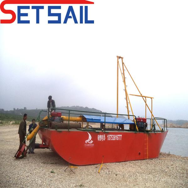 Quality Jet Suction Dredge Sand Pump Mini Dredger with Siemens PLC Control System for sale