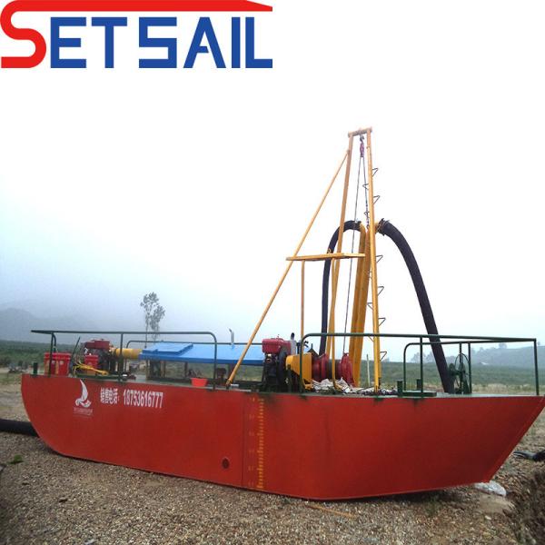 Quality Setsail CTS River Sand Jet Suction Dredger Ship for Dredging in Sedimented Areas for sale