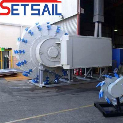 China Customized Wheel Bucket Gravel Dredger with Hydraulic Spud and Control System Rexroth for sale
