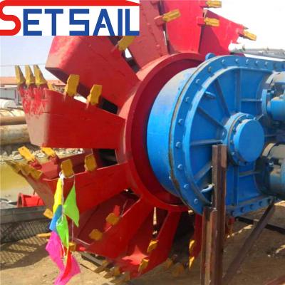Cina Dredger a gomma di sabbia a ruota idraulica su misura per fango duro in mare in vendita