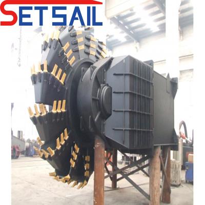 China High Capacity Diesel Engine Wheel Bucket Suction Sand Dredger met op maat gemaakte aanvraag Te koop