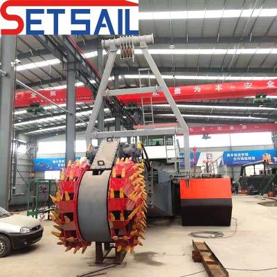 Cina Progettazione di una dragaglia avanzata a ruota Bucekt River Mud Silt con un peso lordo di 180000.000 kg in vendita