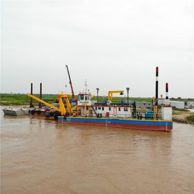 China Siemens PLC Dieselmotor Hydraulische wiel emmer Silt Dredger met booster station Te koop