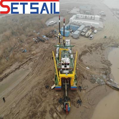 Cina Motore diesel Tipo Rexroth Pompa idraulica Ruota secchio Barca di argilla Altura totale 1,5-2,5 m in vendita