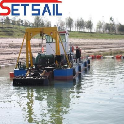 China Tipos de ciclones Hidrociclones Trailing Hopper Dredger de argila com motor diesel e Siemens PLC à venda