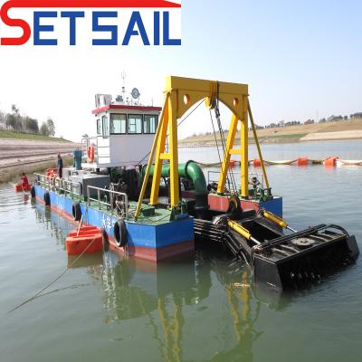 China 110kw-2000kw Motor Diesel Trailing Hopper Dredger com fluxo de água Meter de desempenho à venda