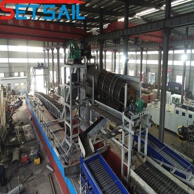 Cina Apparecchiature per l'estrazione dell'oro e dei diamanti a catena di secchi con apparecchiature di migrazione da 4 kW*3-15 kW*3 Quantità in vendita