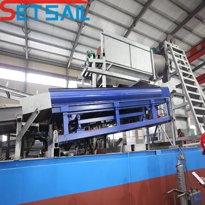 China Bucket Chain Mining Dredger with Trommel Screen by Digging Main Motor Power 37kw-200kw for sale