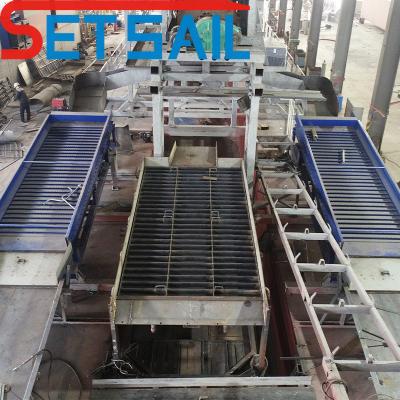 China 128-176PCS Elektrische Eimerkette Fluss Sand Schlamm Gold Bagger für ISO9000 Dezertifizierung zu verkaufen
