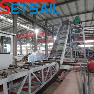 China 128-176PCS Elektrische Eimerkette Fluss Sand Schlamm Gold Bagger für ISO9000 Dezertifizierung zu verkaufen