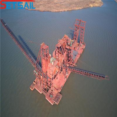 China Maquinaria de excavación de arena de oro y diamantes de cubo de cadena automática completa para personalización en venta