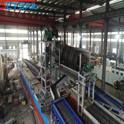 Cina Dredger a catena di diamanti per l'estrazione dell'oro sul fiume Servizio post-vendita a vita in vendita