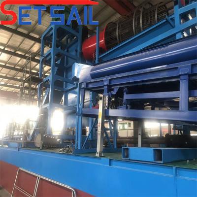 China 37kw-150kw Dredging Power Chain Bucket River Mining Gold Dredger met agitatiechuit Te koop