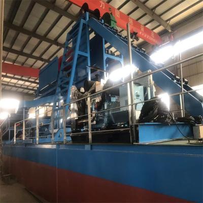 China Zeer productieve riviergoudmijndredger met een capaciteit van 60 m3-300 m3 Te koop