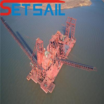 China Lifting Motor Power 7.5kw-100kw River Mining Gold Diamond Equipment met keten emmer Te koop
