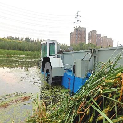 Cina Pulizia di giacinti d'acqua Coltivatore di erbaccia acquatico professionale con velocità di lavoro da 3,5 a 5 kn/h in vendita