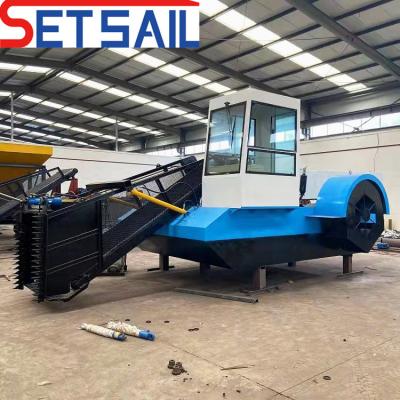 Cina 1-2 passeggeri raccoglitore automatico di erba con motore diesel profondità di taglio 1,2 m-2 m in vendita