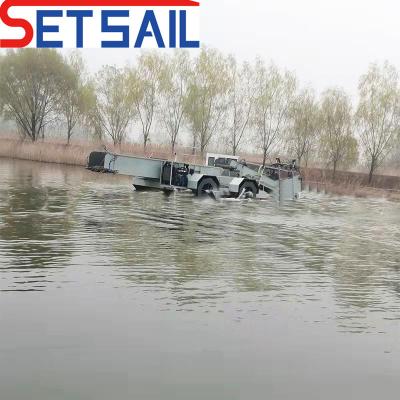 Cina 7.2m-25m Lunghezza totale raccoglitrice di alghe Nave per la raccolta di piante acquatiche in vendita