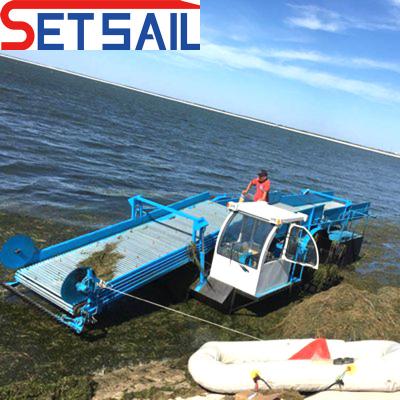 Cina Propeller Driven Harvester-53 Fiume e lago pulizia raccolta rifiuti Skimmer Barca in vendita