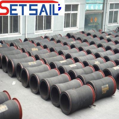 Cina Trasporto tubo HDPE con flangia di 200-600 mm di diametro standard DIN in vendita