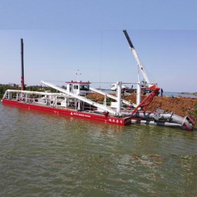 China Crown Like Cutter Head River Dredger Machine Modular Design CCS Standard for sale