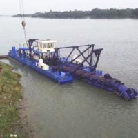 Quality 22inch River Sand Dredging Machine 4000m3 Cutter Head Dredger High Performance for sale