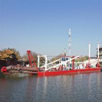 Quality 762kw Lake Dredging Machine Cutter Head Sand Dredger With Dredging Depth 12m for sale