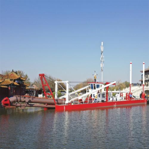 Quality 762kw Lake Dredging Machine Cutter Head Sand Dredger With Dredging Depth 12m for sale