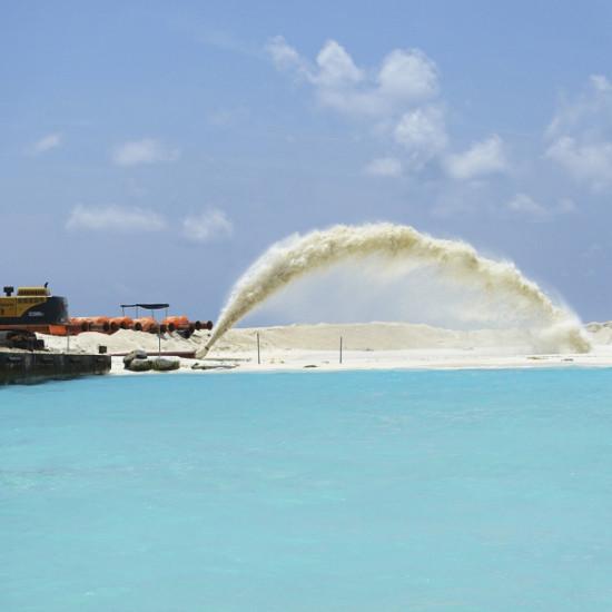 Quality Coastal Areas River Sand Dredging Machine Cutter Head Dredger 5 Pieces Crown for sale