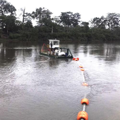 Quality 100m3/H Cutter Head Small Dredging Equipment For Pond Mini Suction Dredge for sale