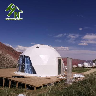 Китай На открытом воздухе водоустойчивый удобный шатер Glamping купола с полностью роскошным украшением продается