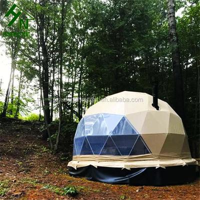 Cina Camera prefabbricata di Glamping della tenda della cupola geodetica del diametro 6m per la sistemazione di Rourist in vendita